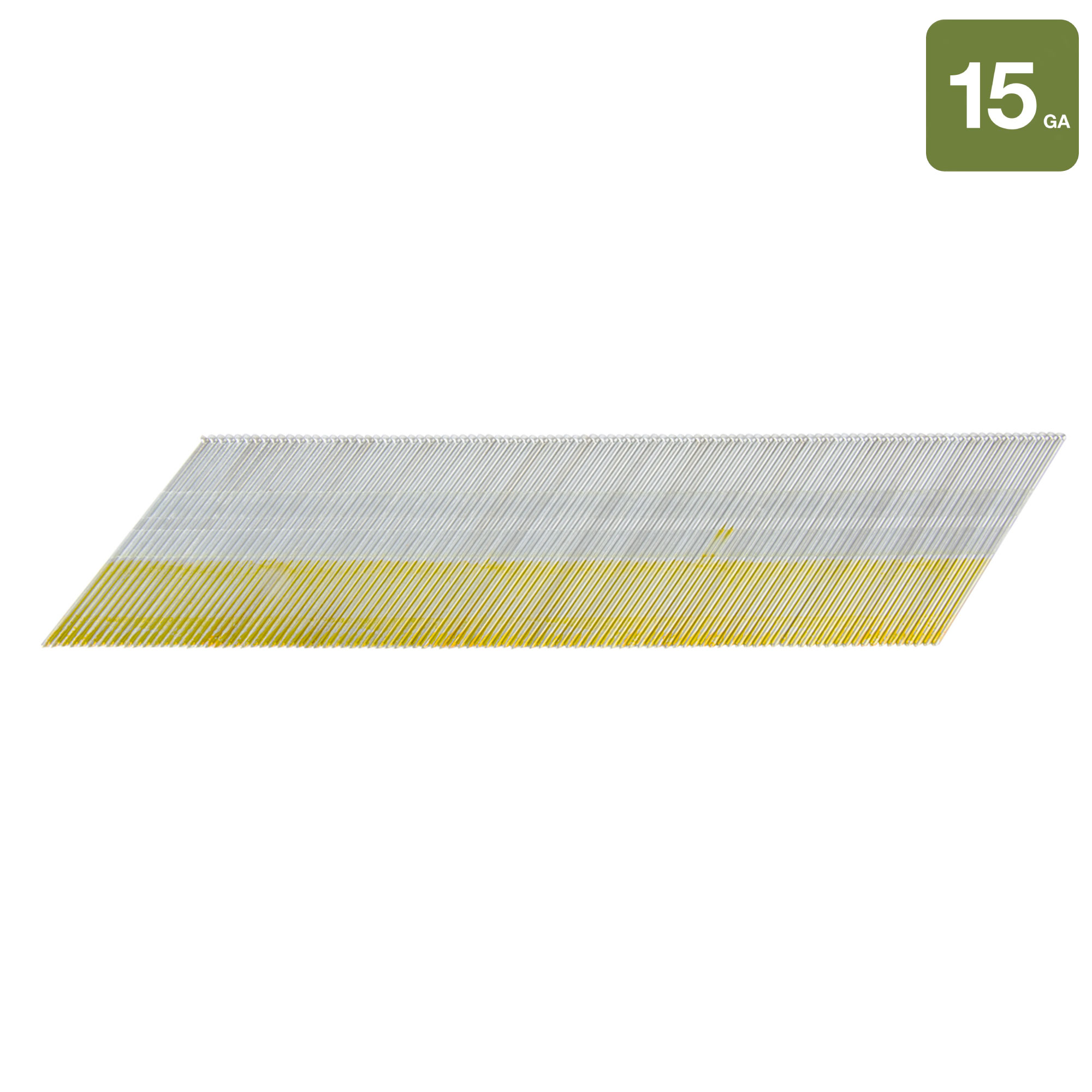 2-1/2" x 15 Gauge Galvanized DA Finish Nails | Metabo HPT 14318HPT