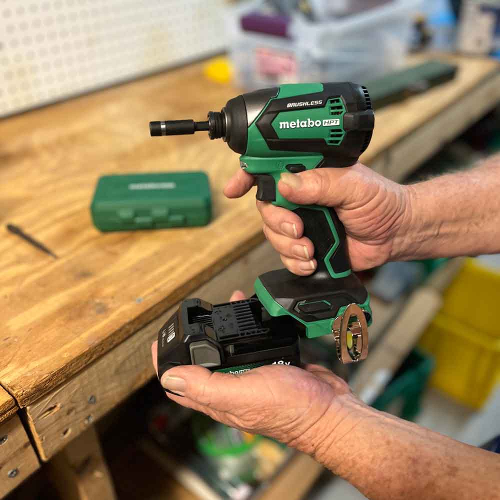 18V MultiVolt™ Cordless Brushless Impact Driver Kit (2.0Ah x 2 ...
