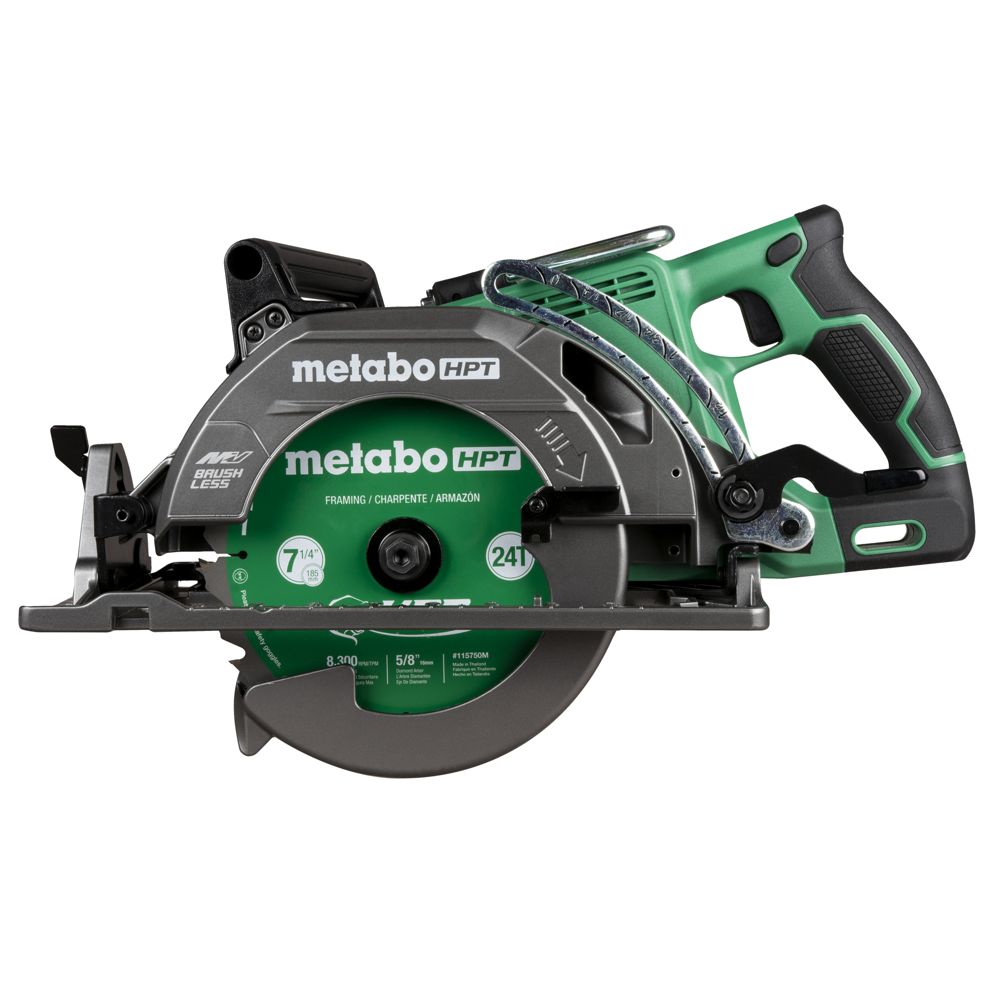 Professional Power Tools Metabo HPT 36V MultiVolt 7-1/4" Circular Saw ...