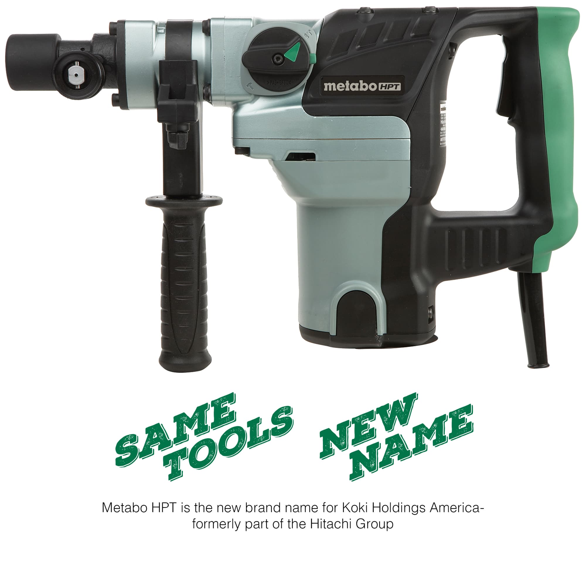 1-1/2 Inch Spline Shank Rotary Hammer | Metabo HPT DH38YE2