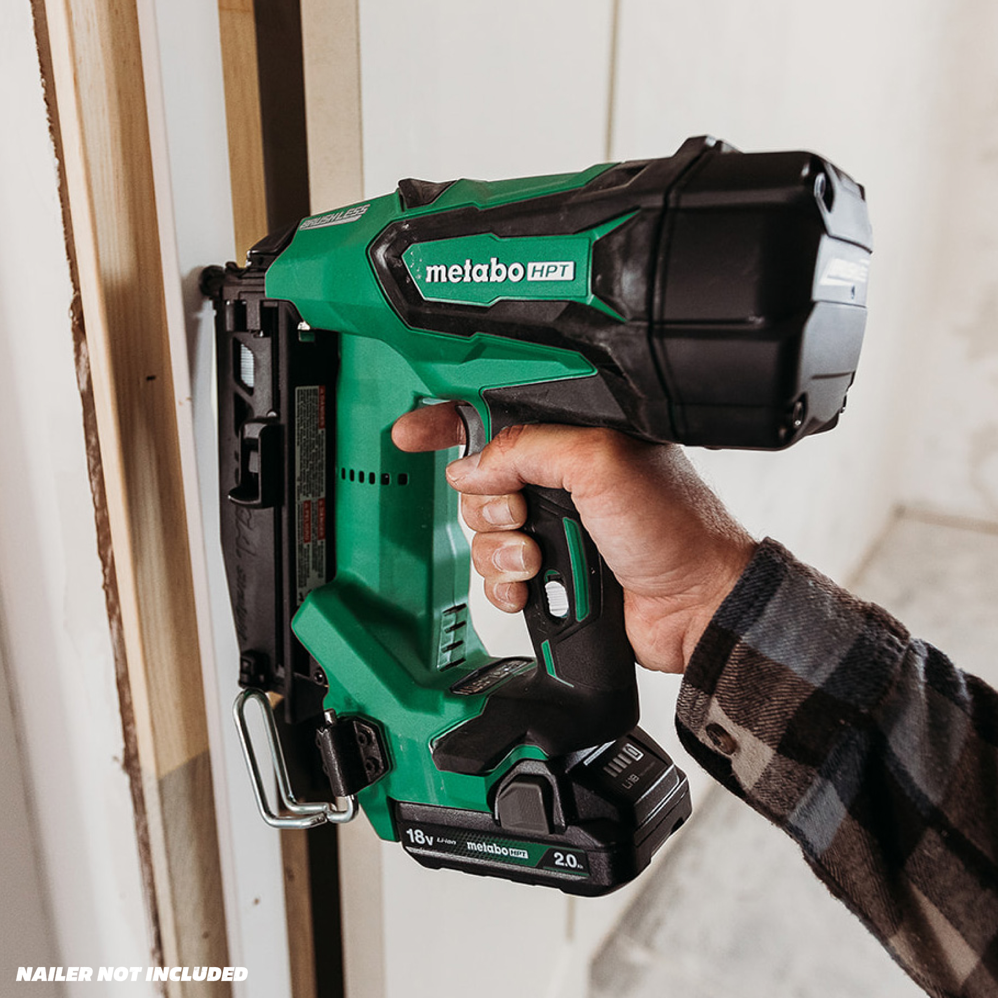 1-1/2" x 16 Gauge Galvanized Straight Finish Nail | Metabo HPT 14202HPT
