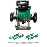 36V Cordless Variable Speed Plunge Router | Metabo HPT M3612DA